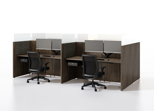 Skyline Straight Desks | Modular Office Panel System