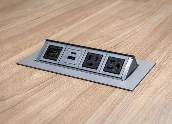 In-Surface Power Module w/ USB A + C | Juniper Office Accessories