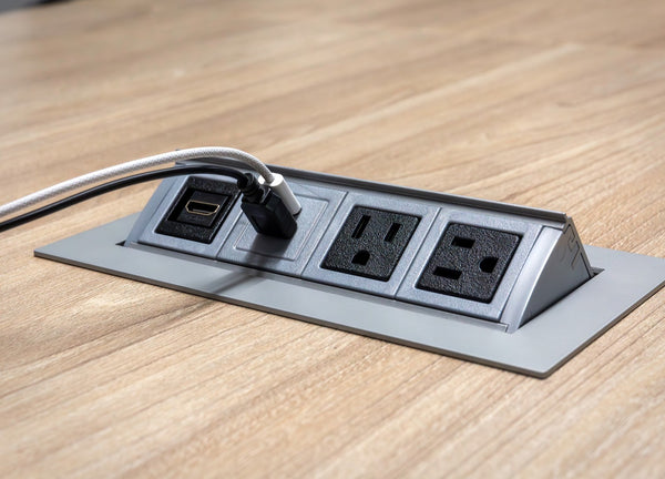 In-Surface Power Module w/ USB A + C | Juniper Office Accessories