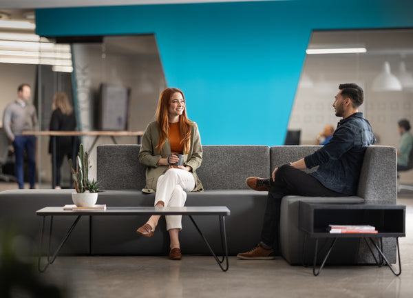 Modular Lounge Seating - 2 Seat Segment | Juniper Office Furniture