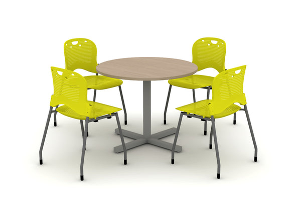 36" Round Table with Chairs | Juniper Packaged Office Spaces
