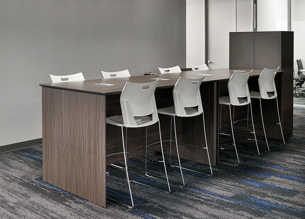 Standing-Height Collaboration Table | Juniper Office