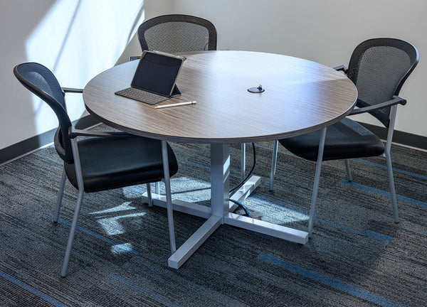 Round X-Base Multipurpose Table | Juniper Office